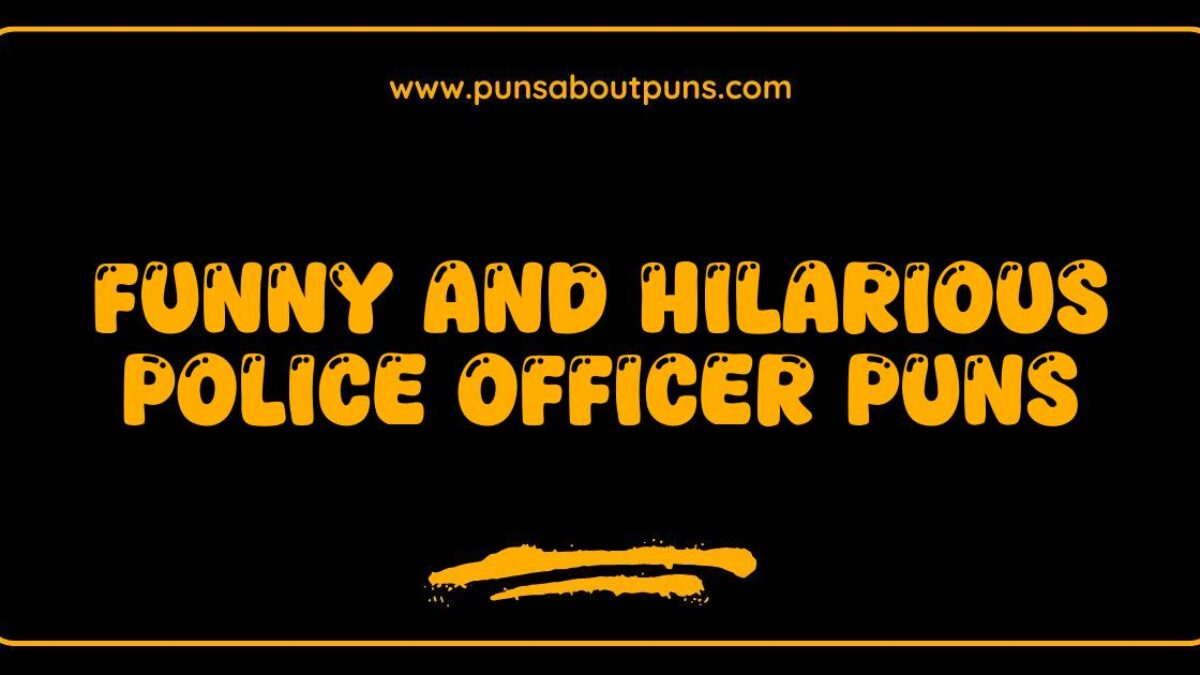 funny names for cops