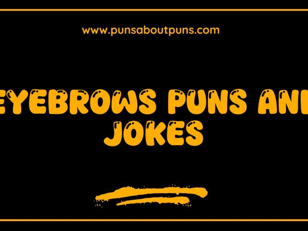 thick eyebrows jokes